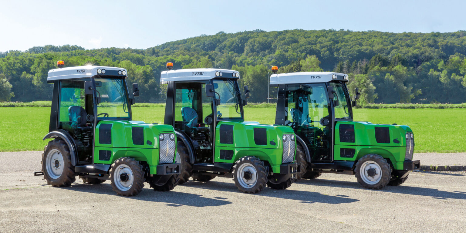 TractoVigne, the rigid, ultra-compact vineyard tractor